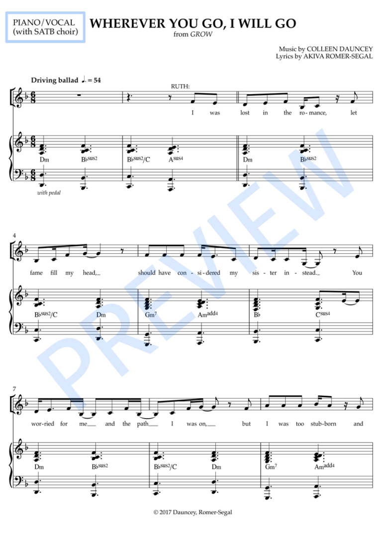 Wherever You Go, I Will Go – Colleen and Akiva